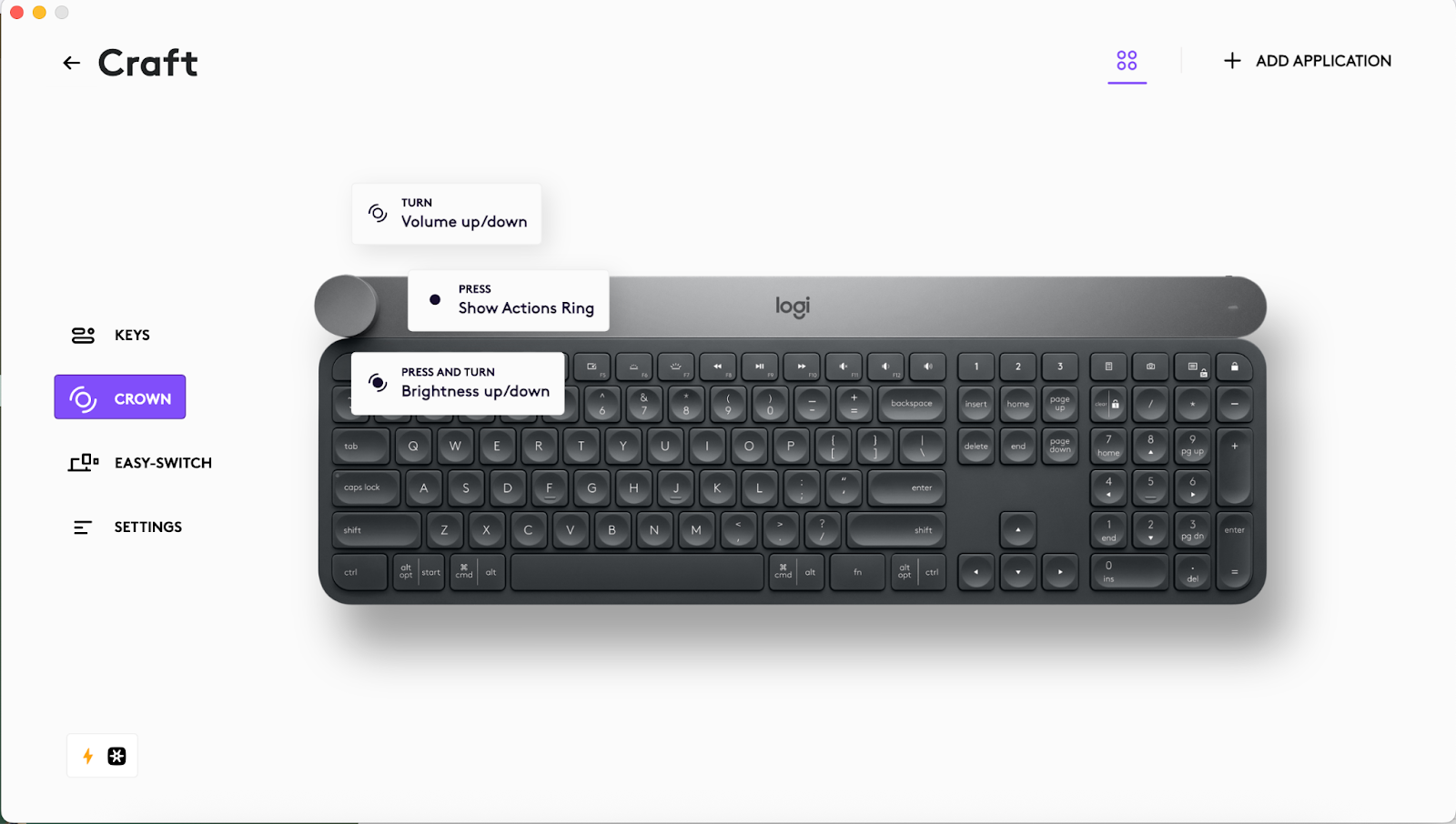 How has Craft and its Crown Experience improved with the Logi Options+ ...