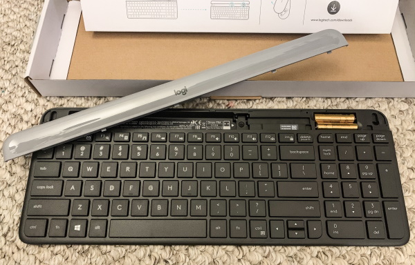 Клавиатура logitech k470 как заменить батарею